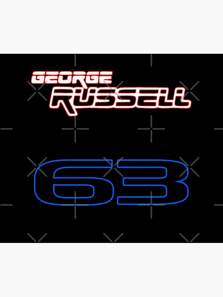 "Russell 63 - Season F1 2022" Poster by Arrows91 | Redbubble