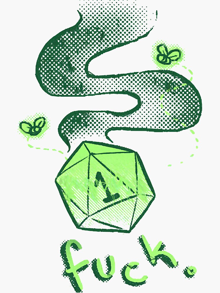 "Critical Fail " Sticker by yen8693899 | Redbubble