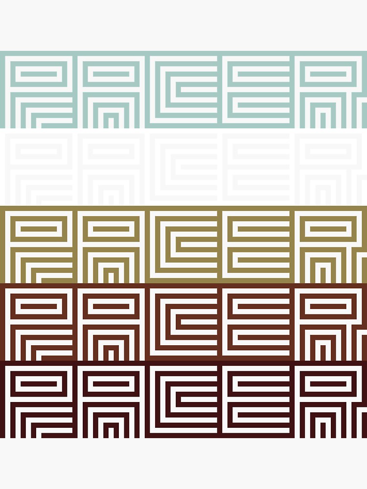 "PACER" Sticker by Bebetrytop | Redbubble