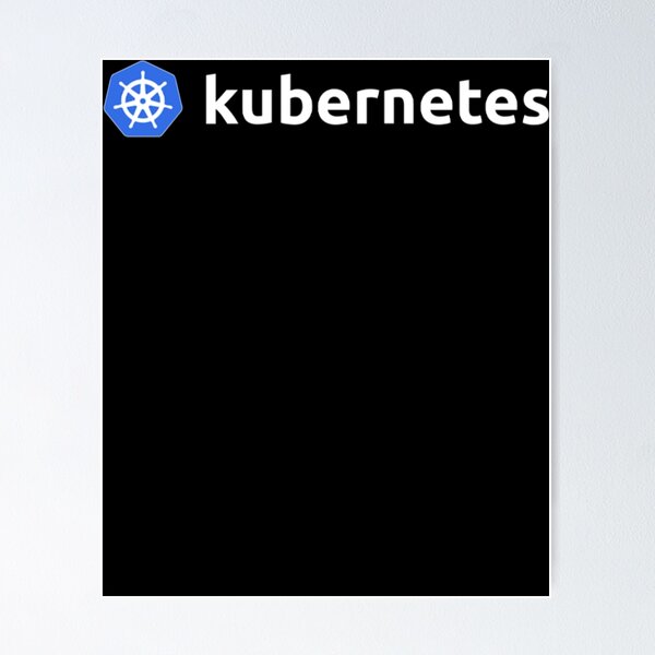 "Kubernetes Logo Classic" Poster for Sale by RahimEpps | Redbubble