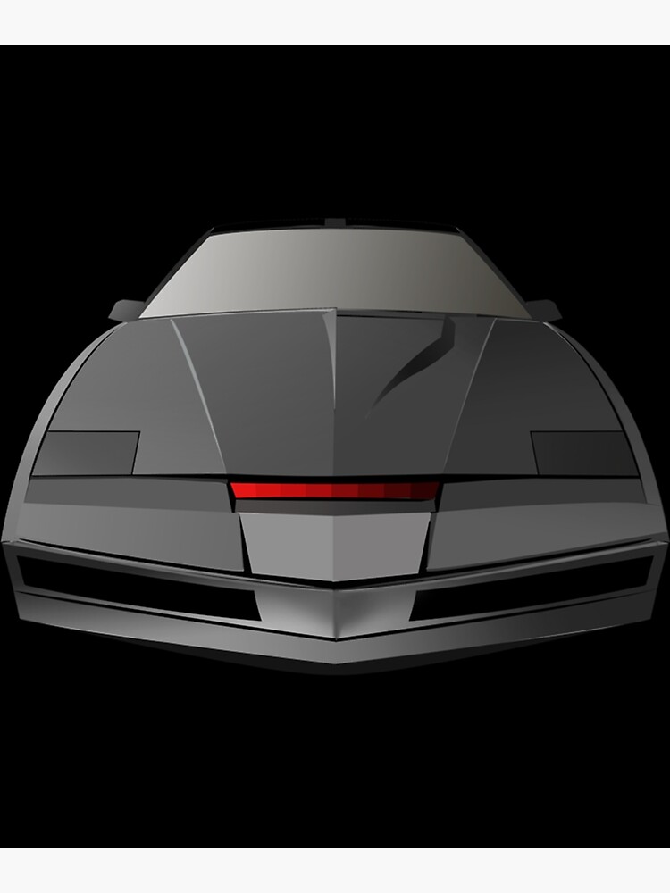 Knight Rider Kitt Car Classic Poster For Sale By Musicalhunt Redbubble