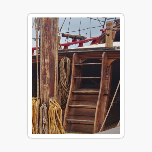 "Ship's Ladder" Sticker by lezvee | Redbubble