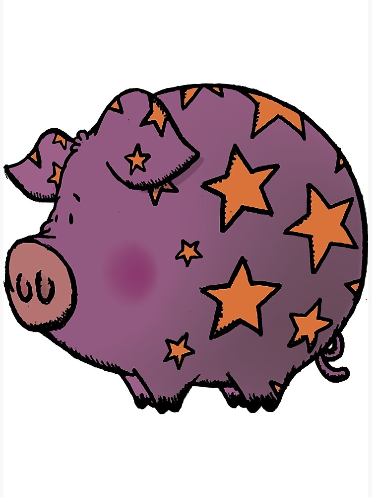 "Peter The Magic Pig " Poster for Sale by nhdon543 | Redbubble