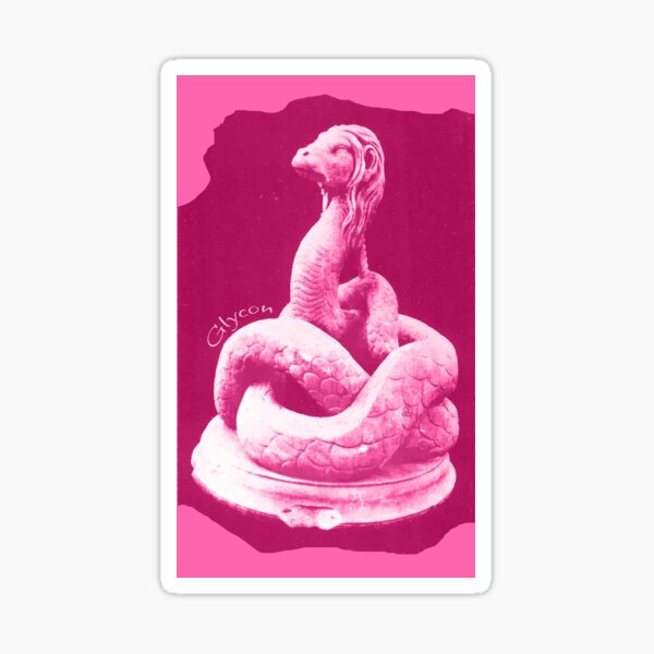 "Glycon - The Healing Serpent (by ACCI) Snake" Sticker by ...