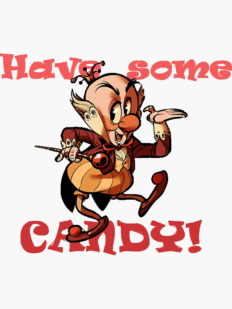 "Have Some Candy! " Sticker by LoganLockwood | Redbubble
