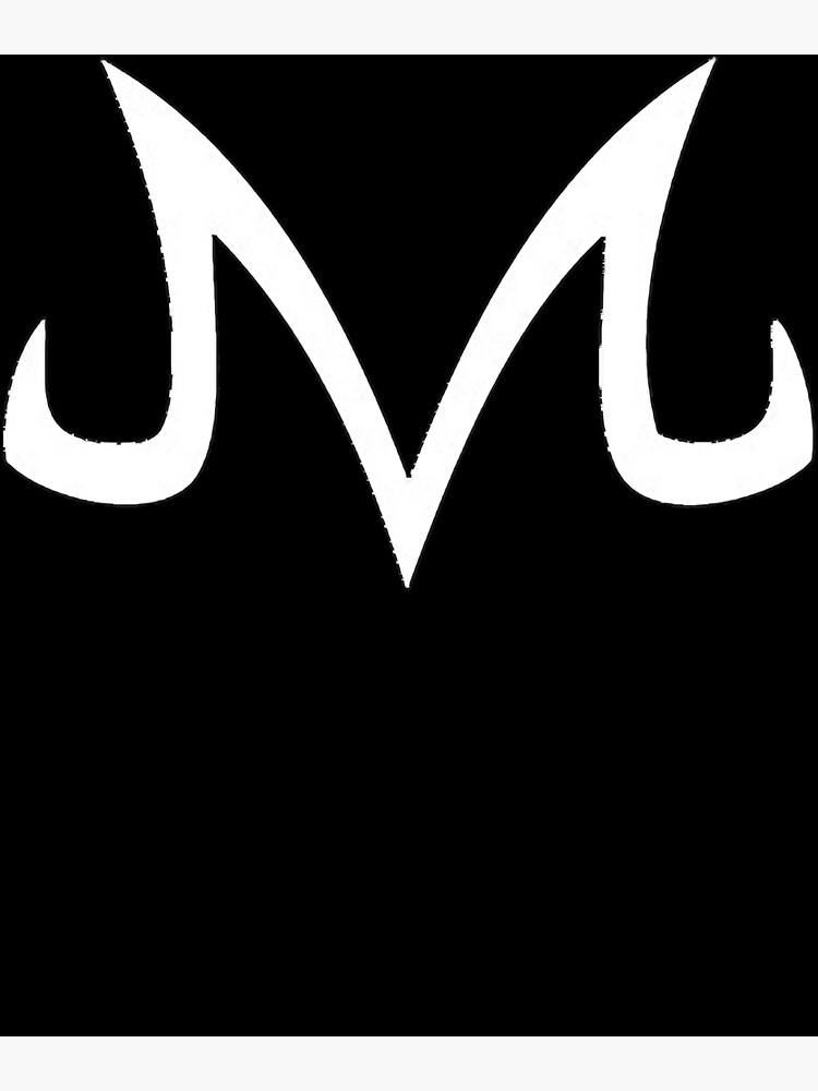 "Logo Majin Vegeta Classic" Poster for Sale by MarkMiller465 | Redbubble