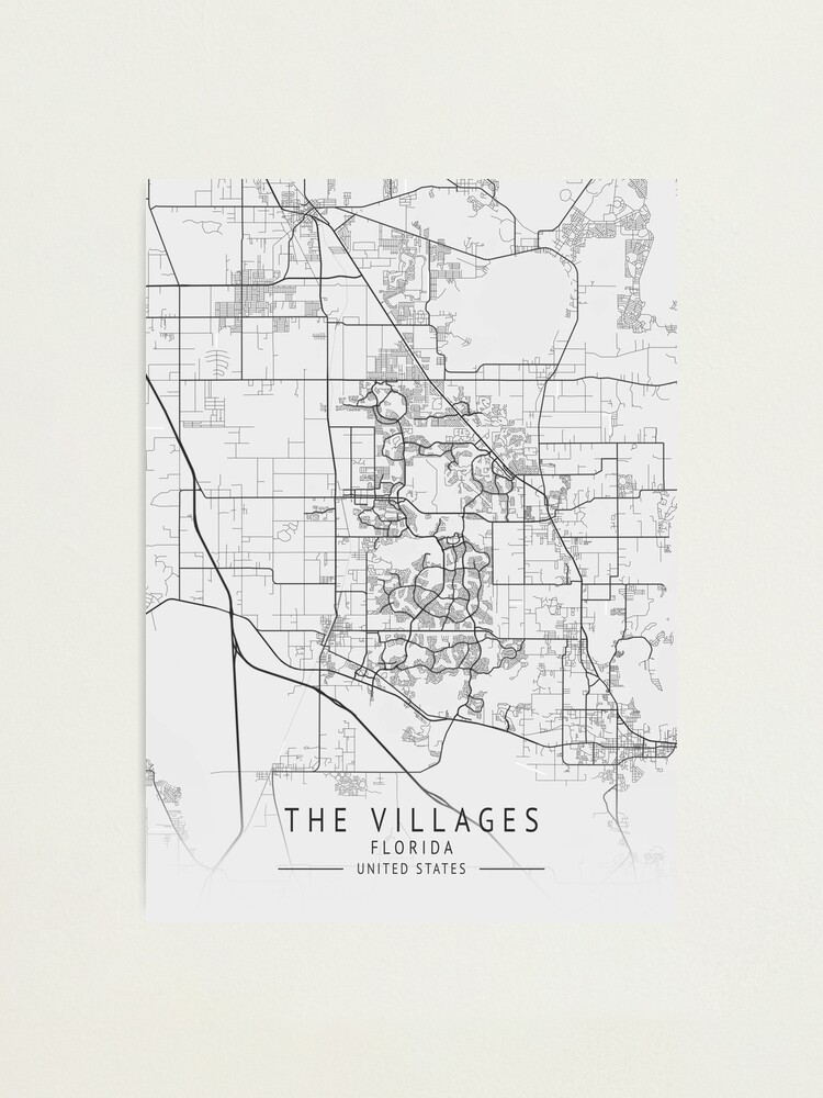 Villages Florida Street Map Boundary Maps | Key West, FL