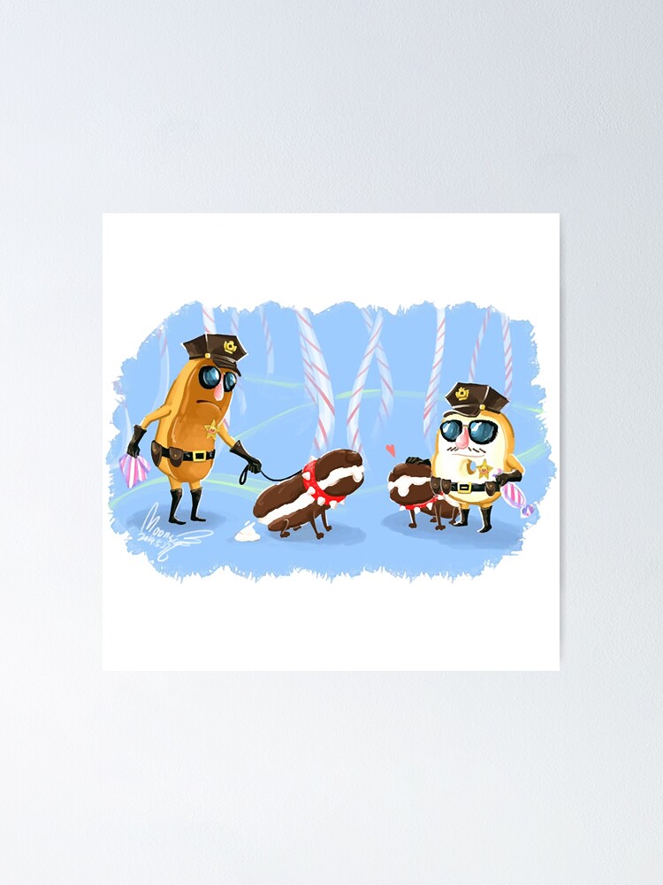 "Wreck-It Ralph Doughnut Cops and Devil Dogs " Poster for Sale by ...