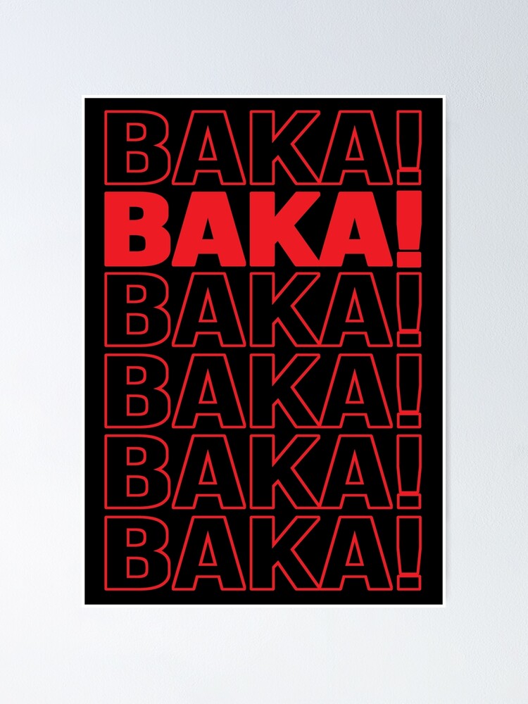 "Baka!, Ecchi, Hentai, Anime, Typography, Funny, Aesthetic, Humor ...