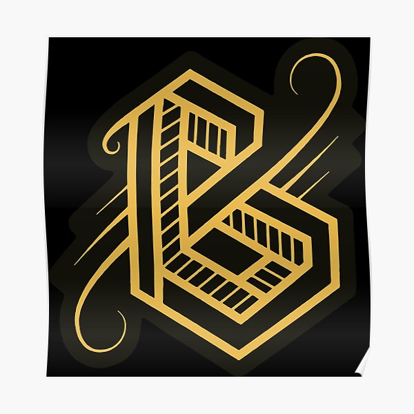 "Phantogram Logo" Poster for Sale by llredolfo | Redbubble