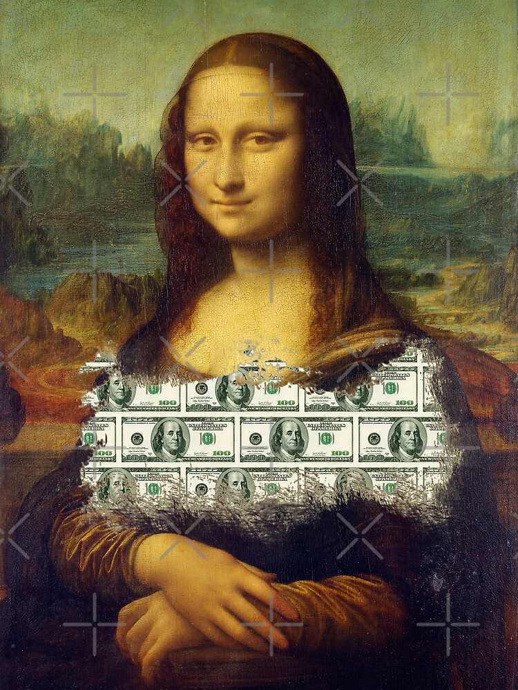 "Mona Lisa Modern Motivation Inspirational Decoration Pop Culture ...
