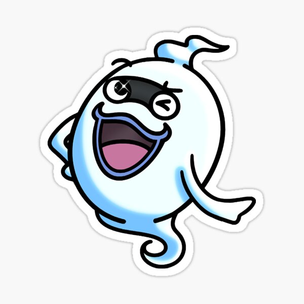 "Whisper the Ghost " Sticker by JohnHoolan | Redbubble