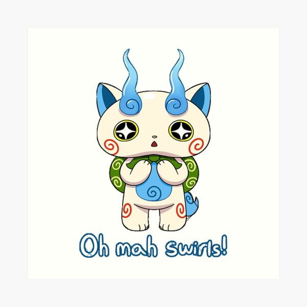 "Yo-kai Watch Komasan " Art Print for Sale by JohnHoolan | Redbubble