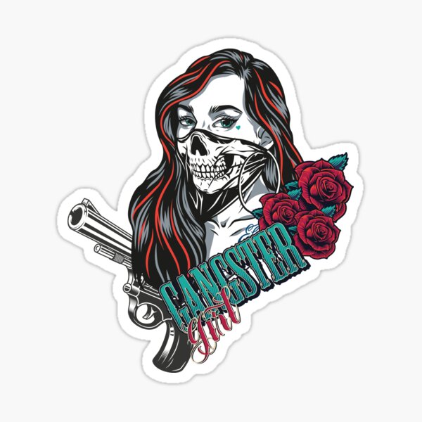 "girl have gun" Sticker by My-Era | Redbubble