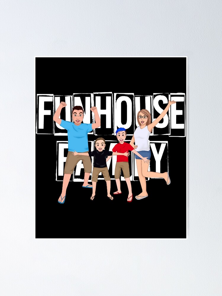 "Funhouse Family 2020" Poster for Sale by MichelleQiana | Redbubble