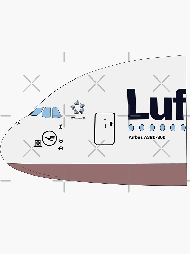 "Airbus A380 Airplane Flight" Sticker for Sale by AnasQureshi | Redbubble