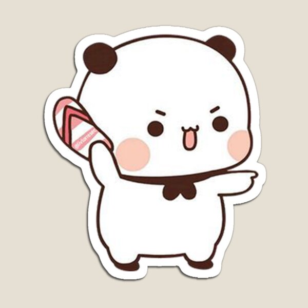 "Cute Bubu is Throwing Flip-flops At Dudu Since He Teases Bubu " Magnet ...