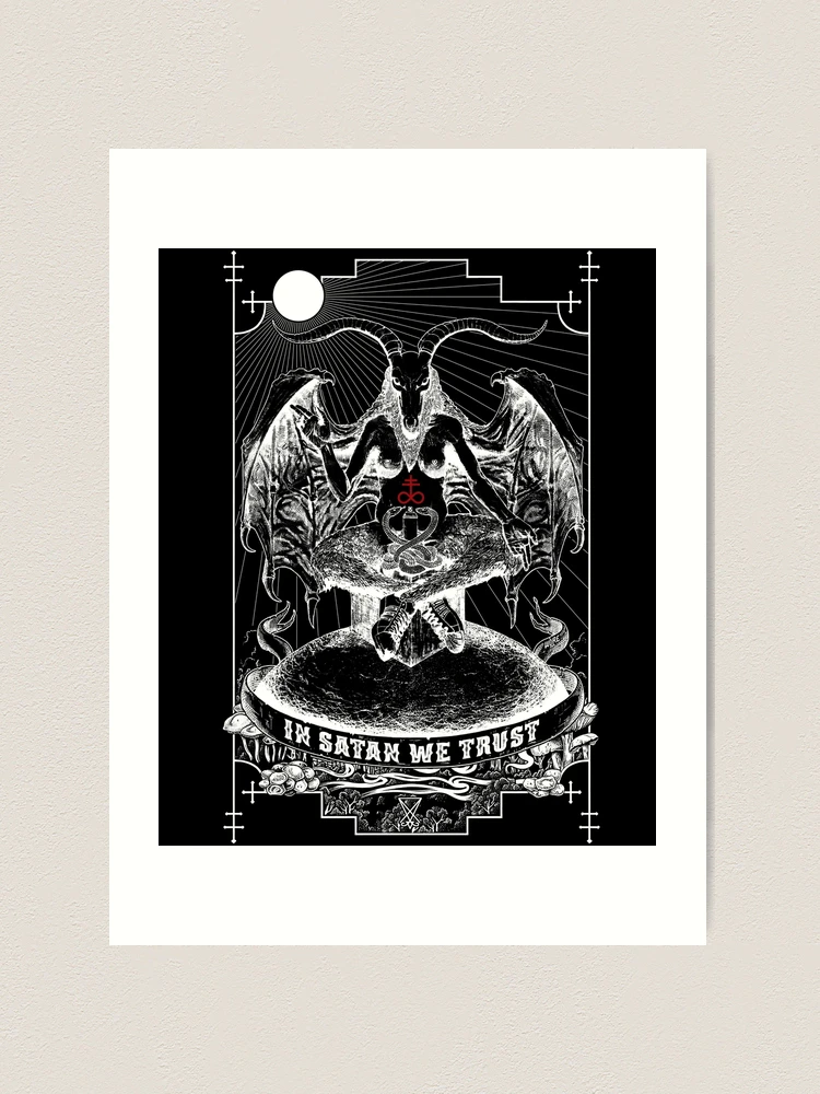 Satanás Blanco Y Negro