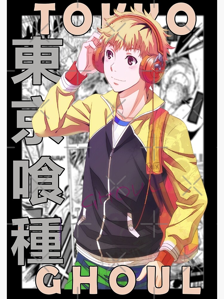 "Hideyoshi Nagachika Tokyo Ghoul Tokyo Guru Manga Style Design" Poster ...