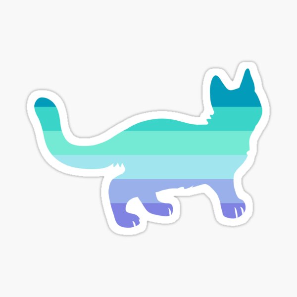 "Neptunic - cat" Sticker for Sale by toadtopia | Redbubble