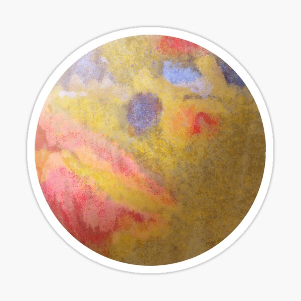 "Pluto" Sticker by MEGA-BAGEL | Redbubble