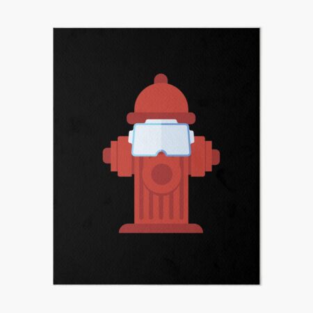 "Among Us Hydrant - impostor - sus" Art Board Print for Sale by ...