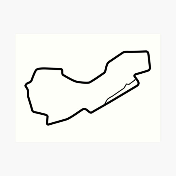 "Albert Park RACE TRACK" Art Print for Sale by RaceTrack-F1 | Redbubble