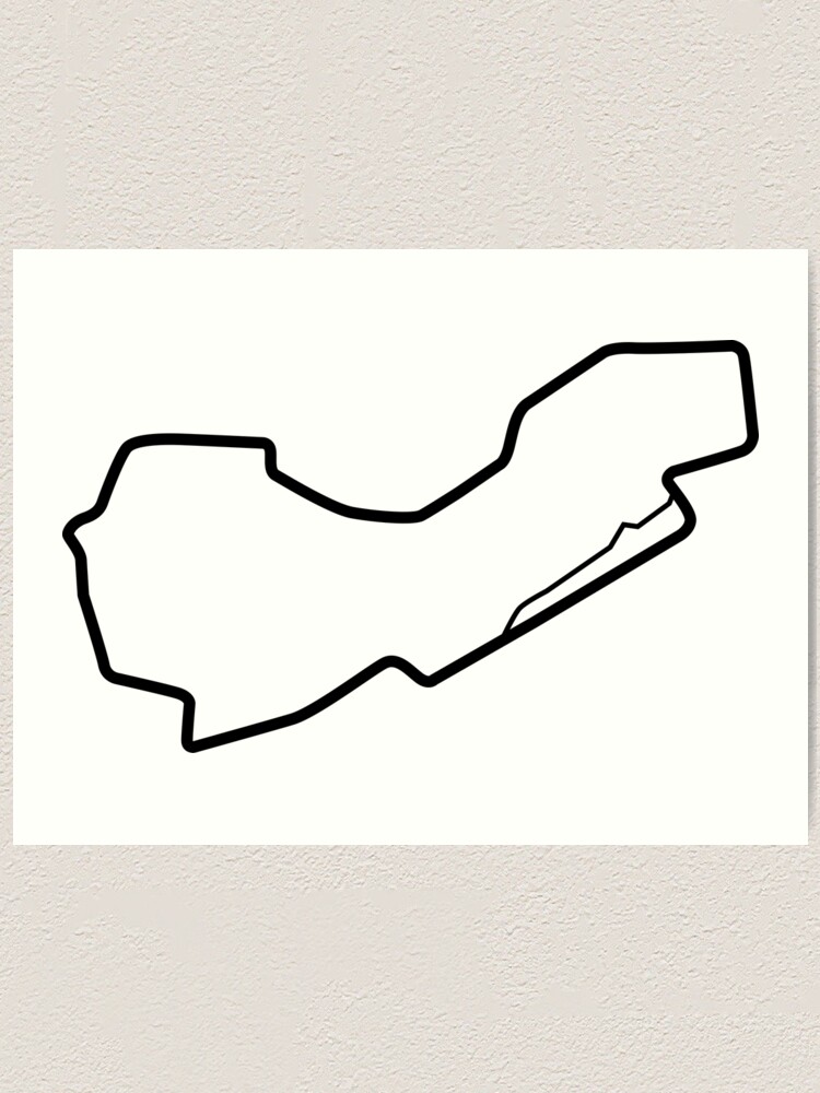 "Albert Park RACE TRACK" Art Print for Sale by RaceTrack-F1 | Redbubble