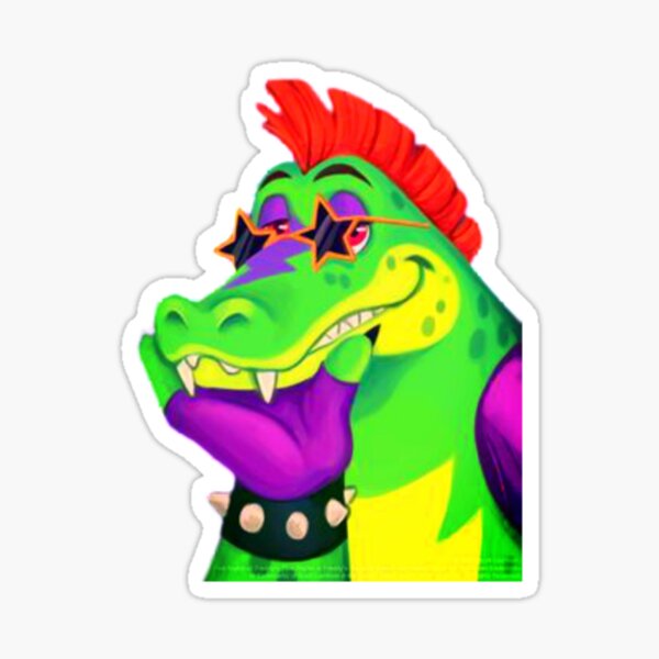"Montgomery Gator " Sticker by DunovantKings | Redbubble