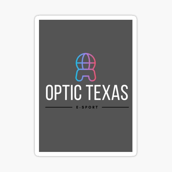 "Optic texas" Sticker by afrizalstore | Redbubble