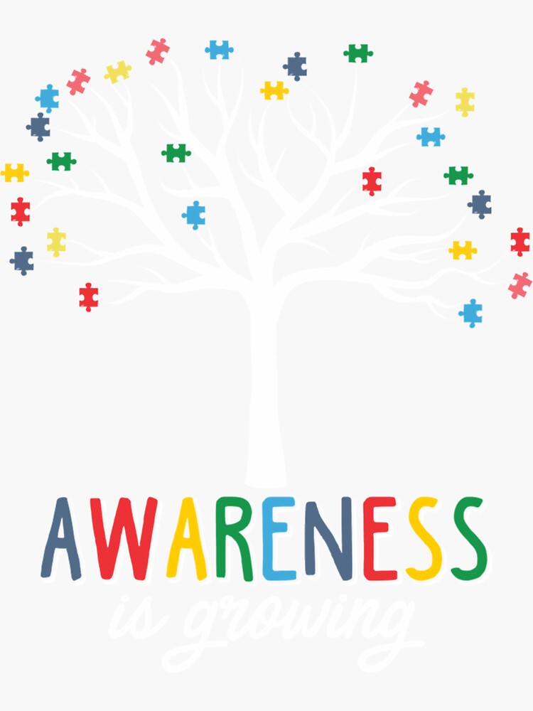 "Autism Awareness Autistic Teacher Special Education Teaching Tree ...