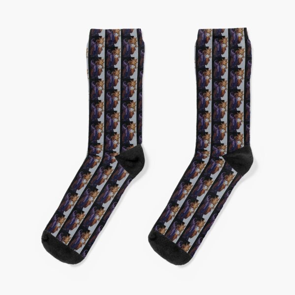 "SunDrop and MoonDrop Jocker Card FNAF Security Breach " Socks by ...