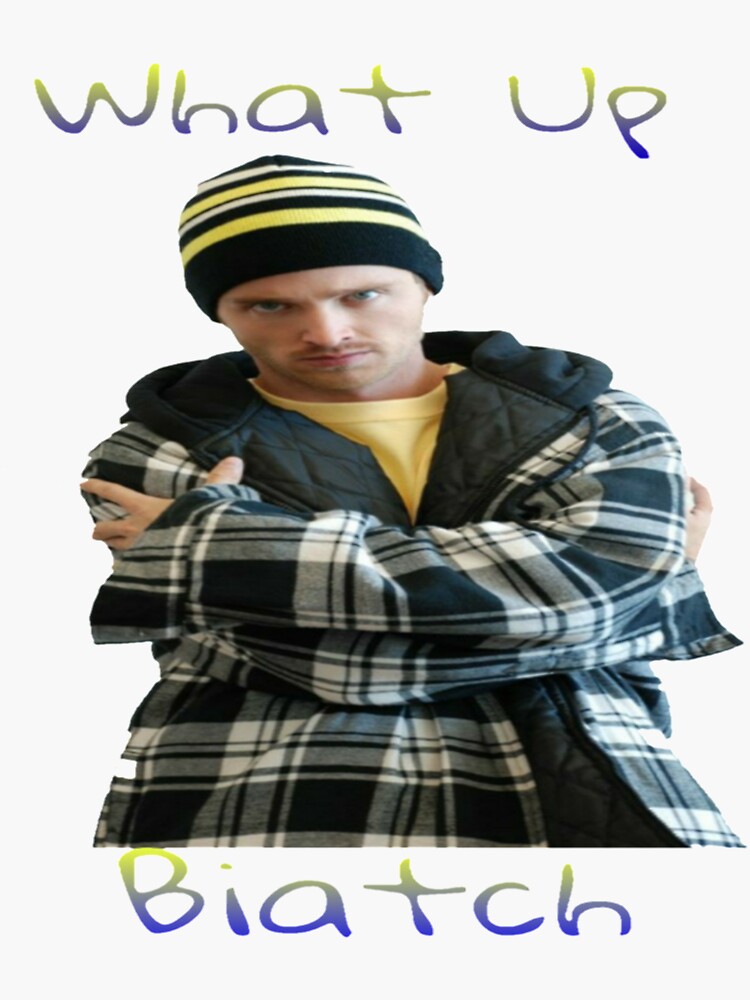 "Pinkman " Sticker by Gaynelleshop | Redbubble