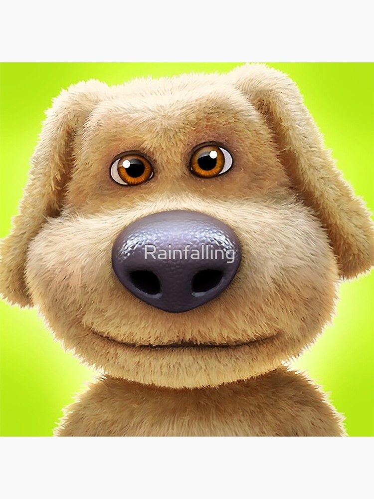 "Talking Ben IShowSpeed" Art Print for Sale by Rainfalling | Redbubble