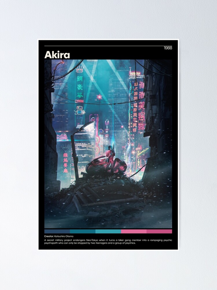 "Akira Anime Posterdruck Poster" Poster von animeposterssop | Redbubble