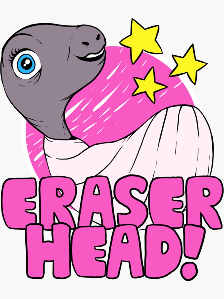 "Eraserhead Baby! " Sticker by CultRatedd | Redbubble