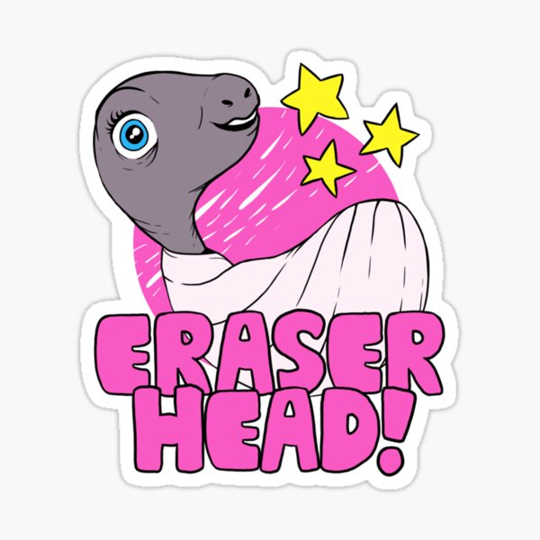 "Eraserhead Baby! " Sticker by CultRatedd | Redbubble