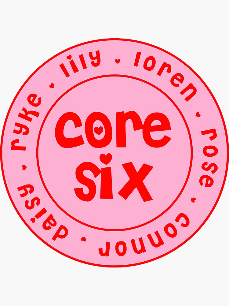 "CORE SIX! Addicted x Calloway Sisters Series Sticker" Sticker by ...