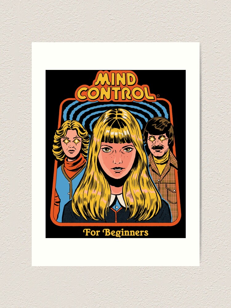 "Mind Control For Beginners Classic ." Art Print by zicohoneybear ...