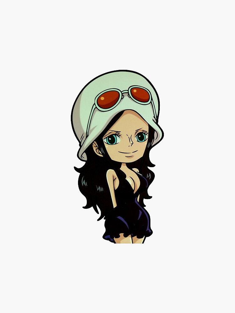 "Nico Robin ! " Sticker by RealStrawHat | Redbubble