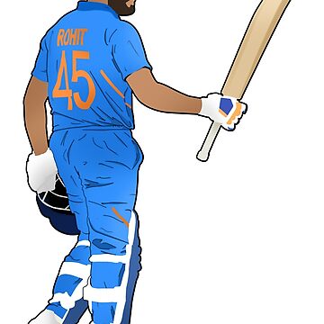 "Rohit Sharma" Sticker for Sale by Millenie Calingasan | Redbubble