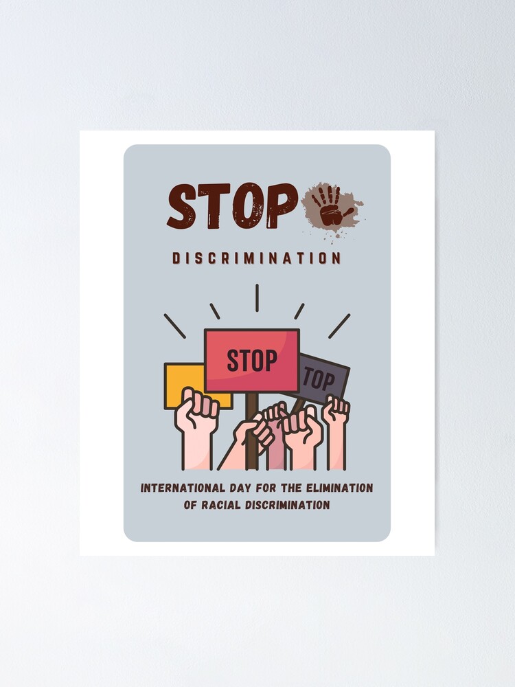 "International Day for the Elimination of Racial Discrimination" Poster ...