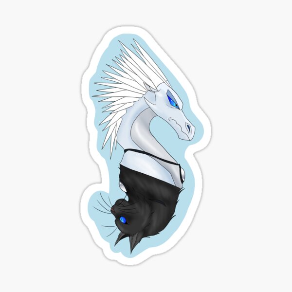 "Oscar the Icewing" Sticker for Sale by Gonzaartstudio | Redbubble