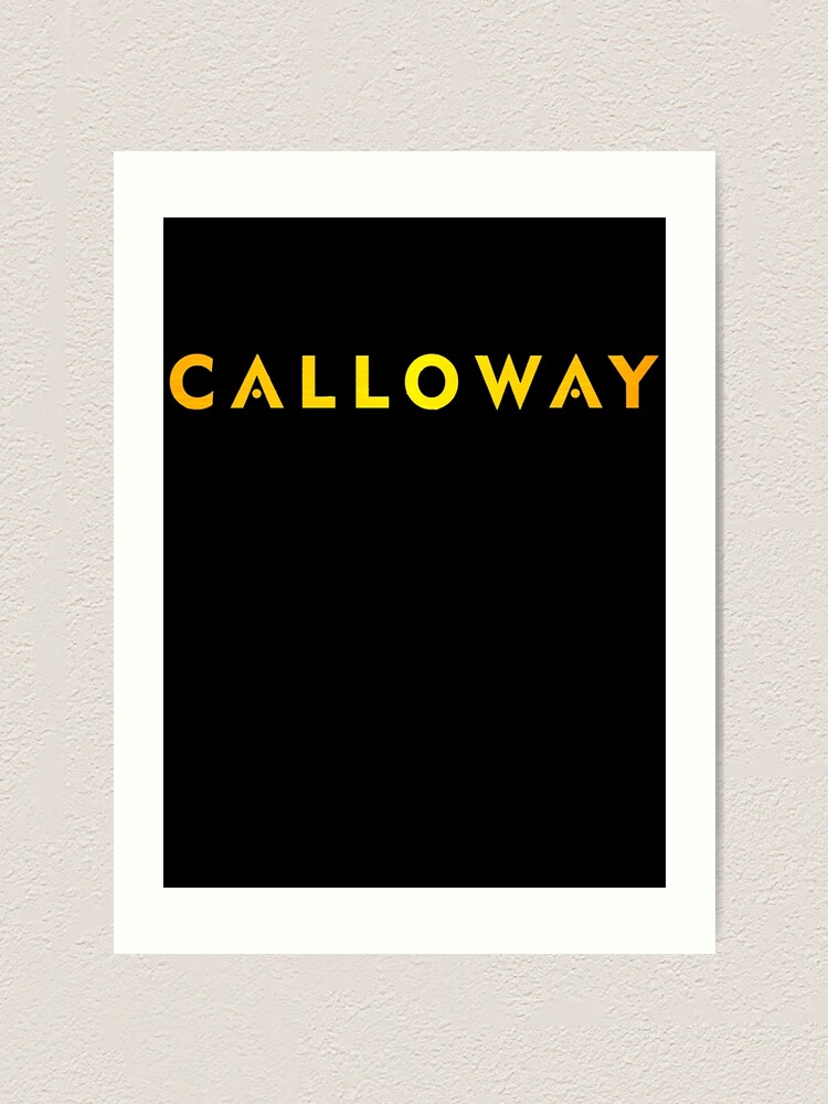 "Calloway Clay Sketch" Art Print for Sale by castellanoamphr | Redbubble