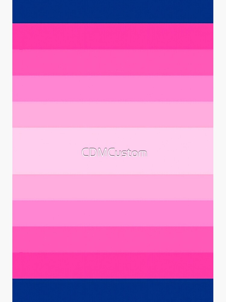 Póster «Transiciones de color rosa y azul Transisi y gradaciones de ...