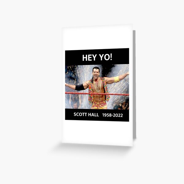 "Razor Ramon - Scott Hall - Rip Razon Ramon 1958-2022 - hey yo! - black ...