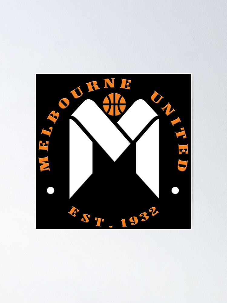"Melbourne United" Poster for Sale by 1Famous1 | Redbubble