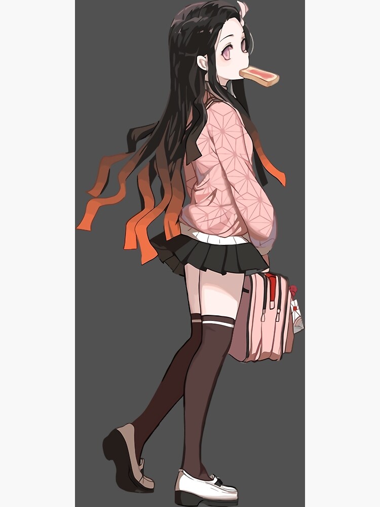 "Kimetsu No Yaiba Demon Slayer Nezuko Kamado After School #w78" Poster ...