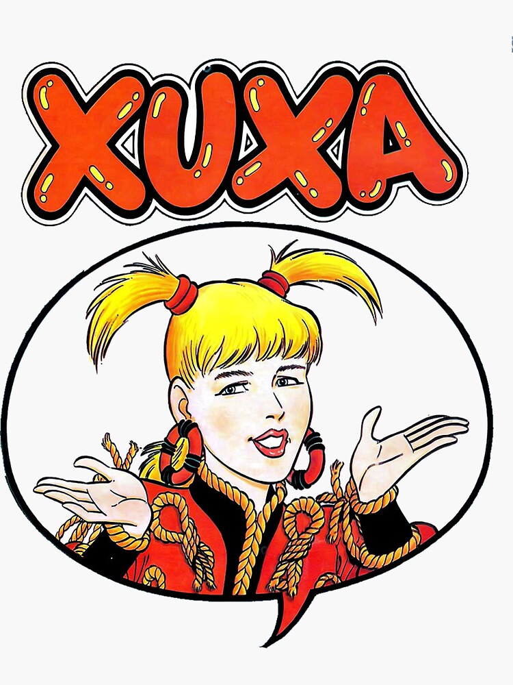 "Revista de Xuxa" Sticker by attractivedecoy | Redbubble