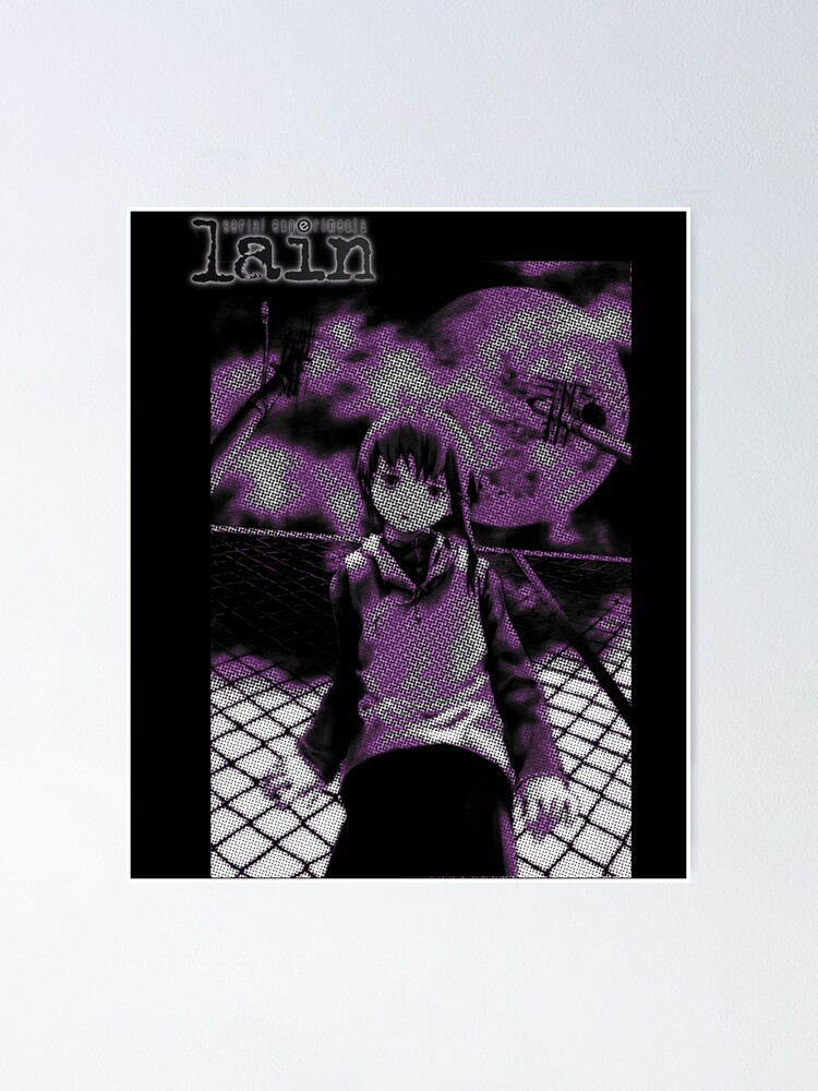 "Serial Experiments Lain Essential ." Poster for Sale by rossiremymart ...